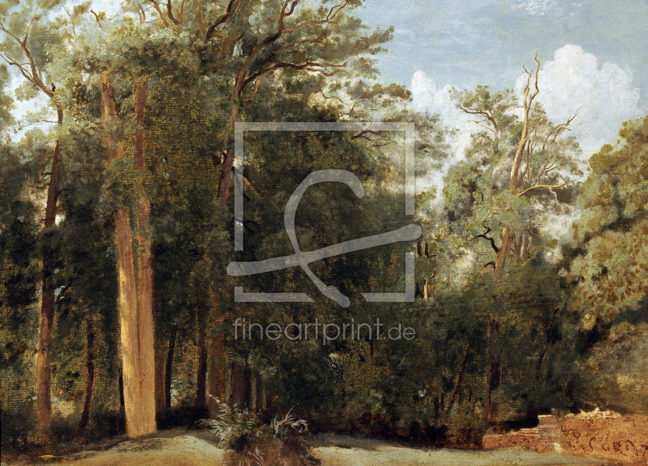 C.Corot Forest Claring c.1830 als Tasse perfekt ge...